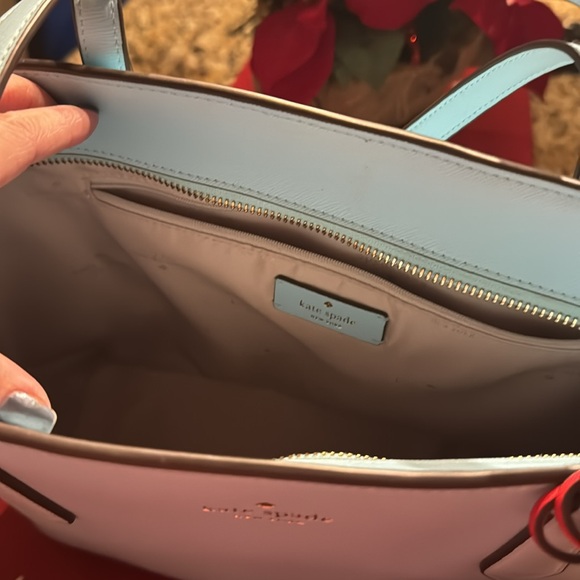 kate spade | Bags | Kate Spade Light Blue Tote Bag | Poshmark